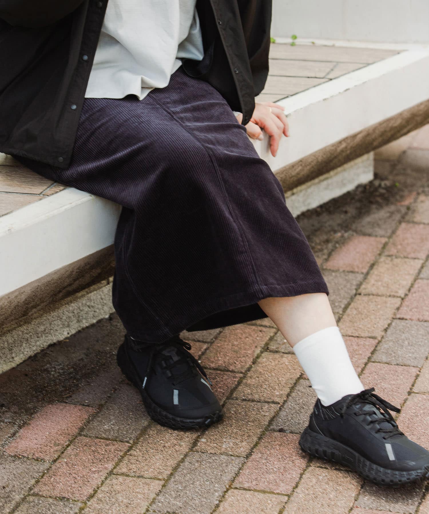 UR TECH』コーデュロイストレートスカート(one モカ): スカート｜URBAN