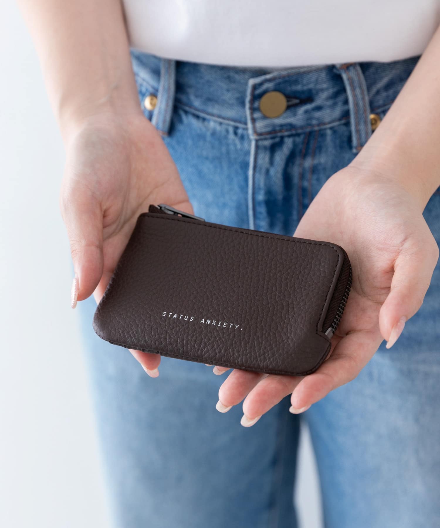 STATUS ANXIETY LUCKY SOMETIMES(one BLACK): 財布/小物｜URBAN