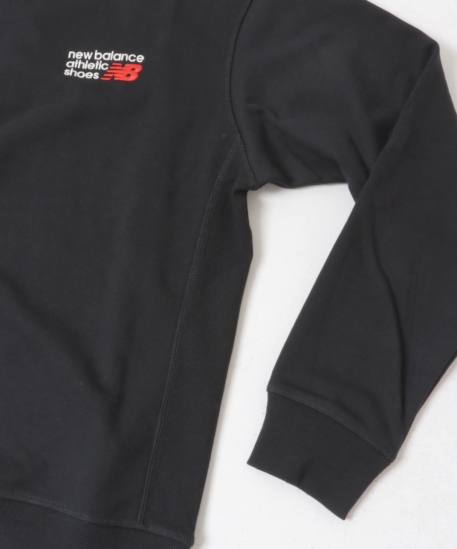 NEW BALANCE Athletics プレミアムロゴスウェット(S BK): トップス