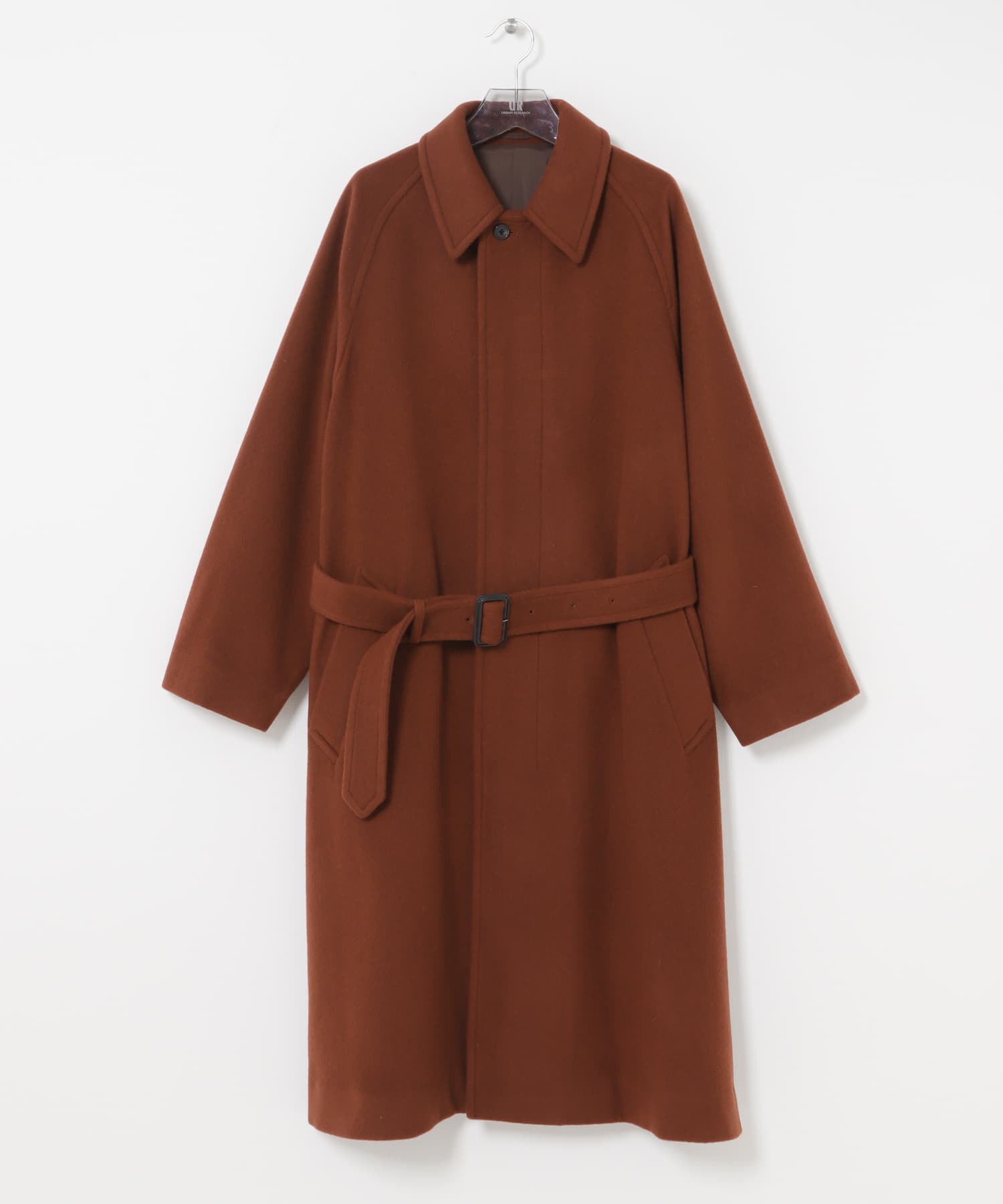 WOOL BEAVER BELTED COAT(M BLACK): アウター｜URBAN RESEARCH公式